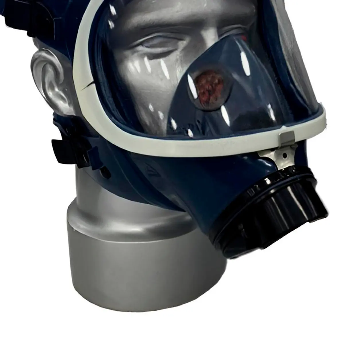 Máscara Full Face Azul ABS Plástica Air Safety - Epis Online