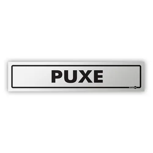 Placa Puxe - Encartale - Epis Online