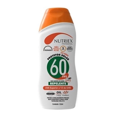 Protetor Solar com Repelente Nutriex Fator 60 Oil Free Galão 1 Litro ...