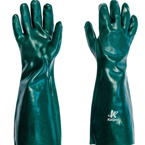 Luva PVC Kalipso 45cm com forro - T 9,5 836301-1 - Epis Online
