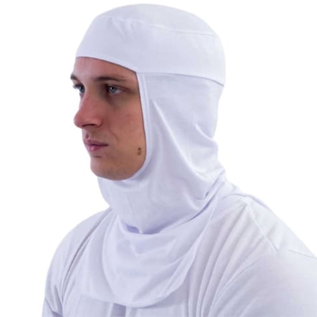 Touca Ninja Branca Poliviscose - Prevemax - Epis Online