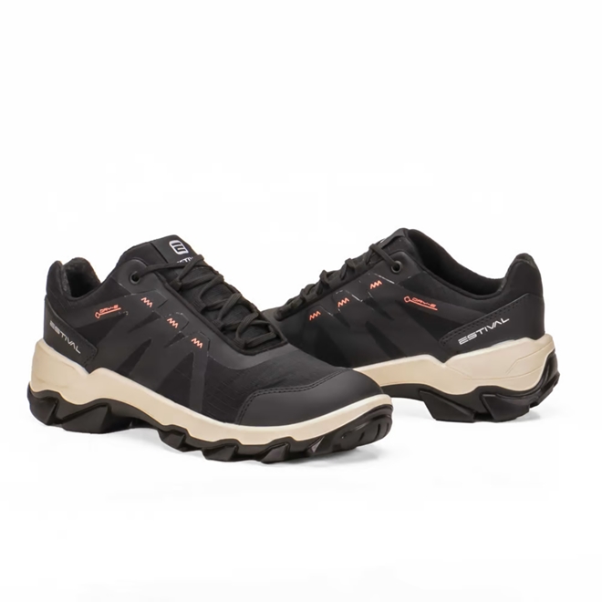 Sapato de Segurança Hybrid Smart Black Estival - Epis Online