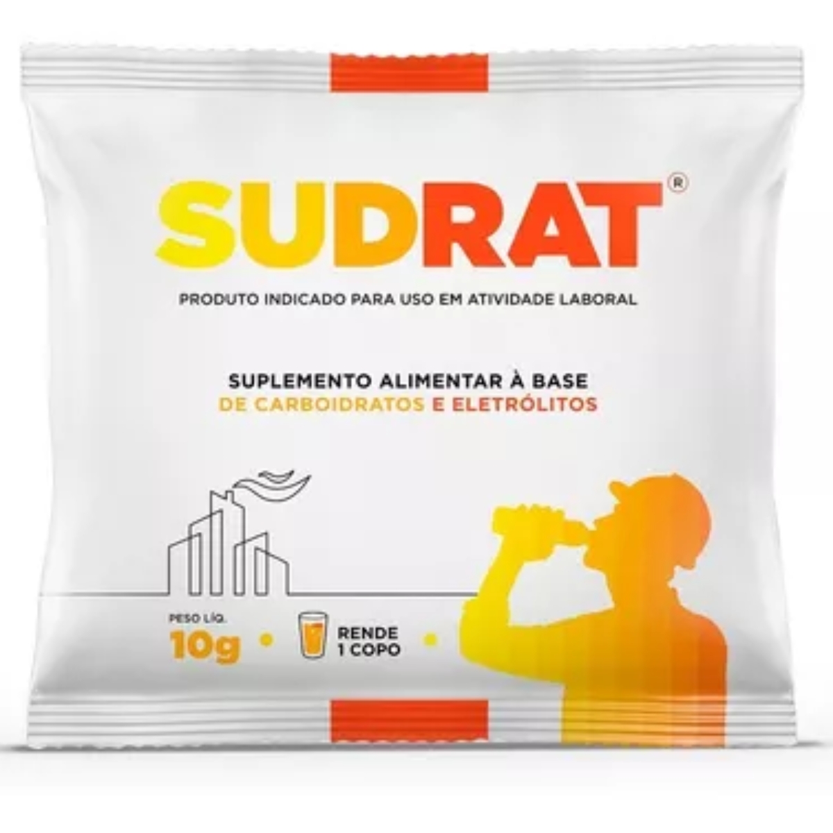 Isotônico Reidratante Sudrat 10 GR - 400 Sachês - Epis Online