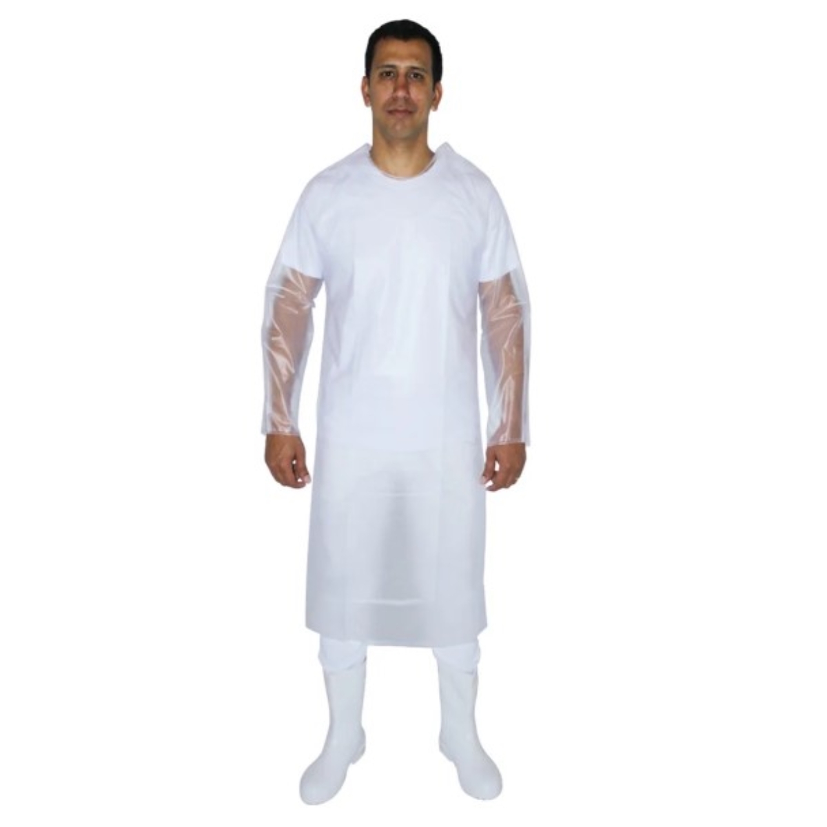 Avental Barbeiro PVC Transparente Laminado - Prevemax - Epis Online