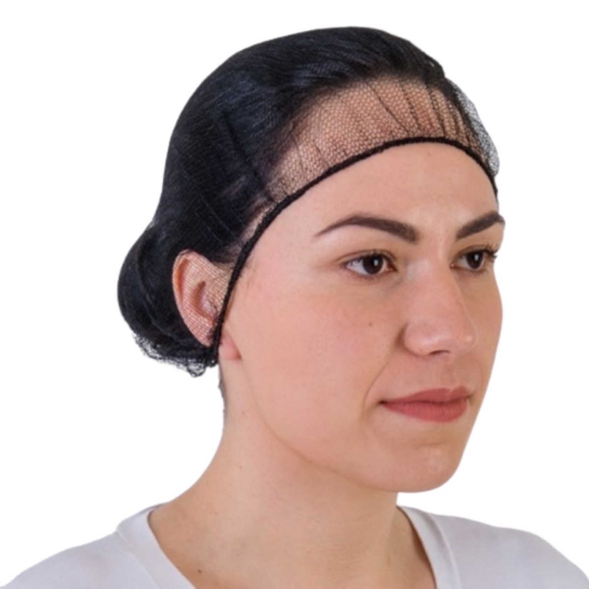 Touca de Rede Preta Prevemax para Cabelo Pacote com 50 unidades - Epis ...