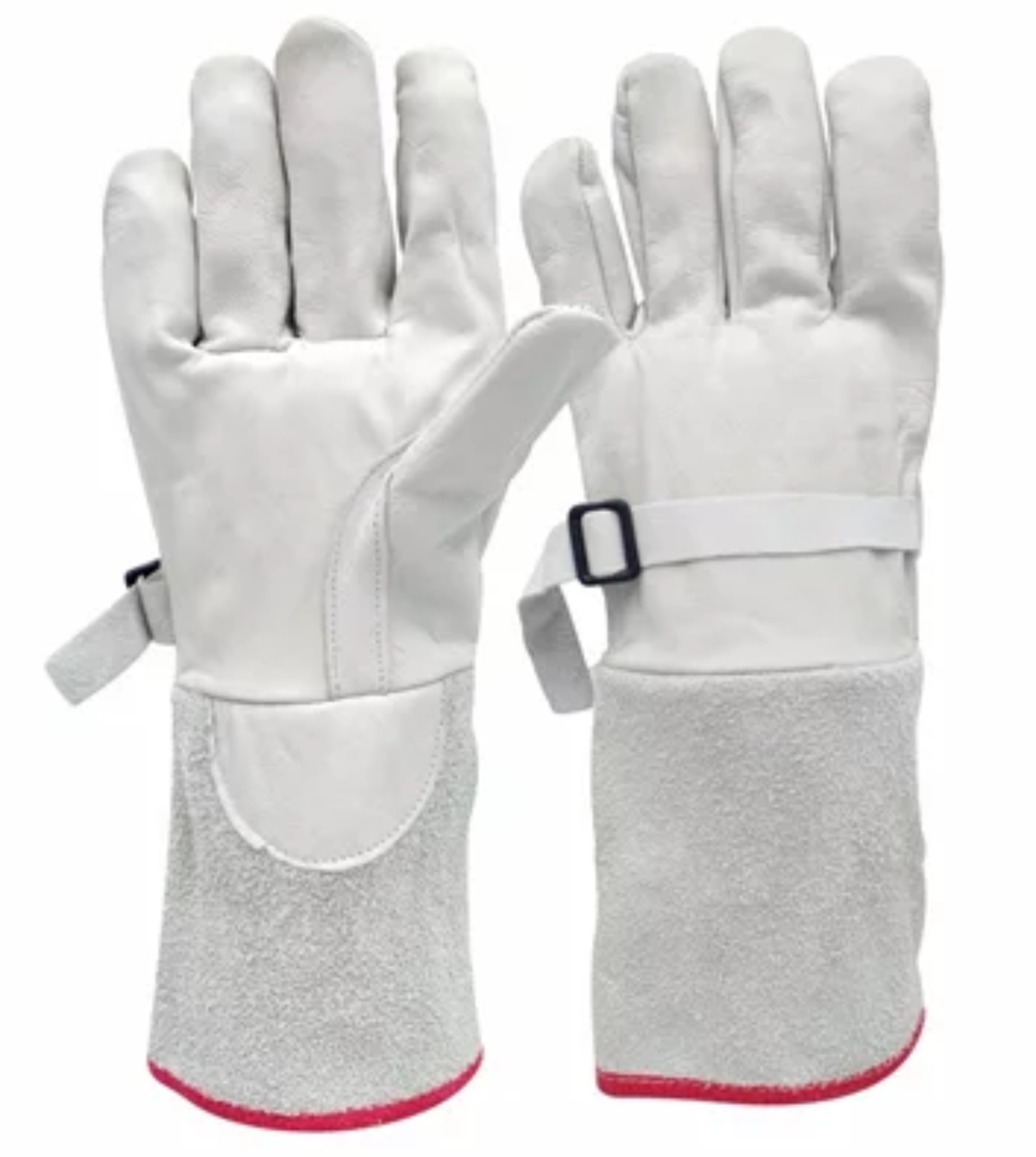 Luva de Cobertura em Vaqueta Punho de Raspa 15cm - Quality Kouros ...