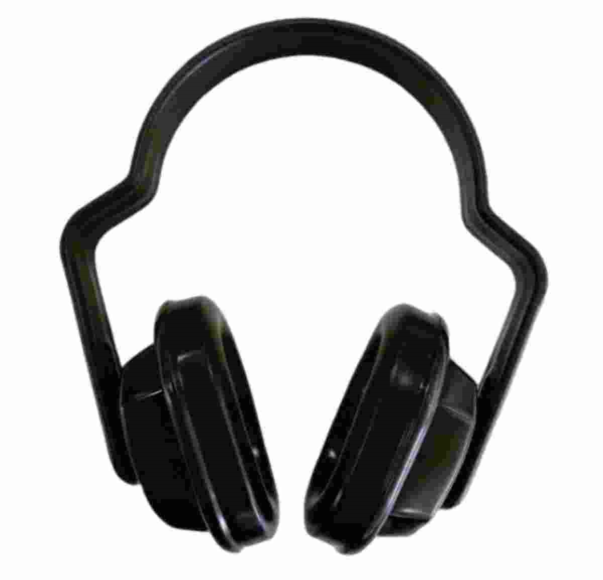 Protetor Auditivo Tipo Concha Preto - Plastcor - Epis Online